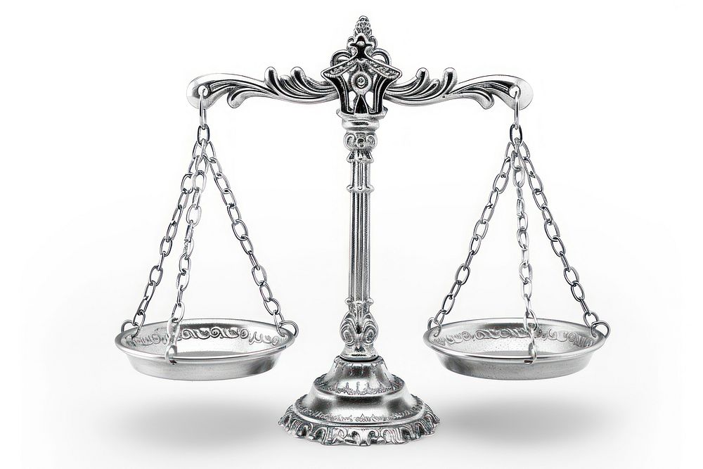 Elegant silver balance scale justice | Free Photo - rawpixel