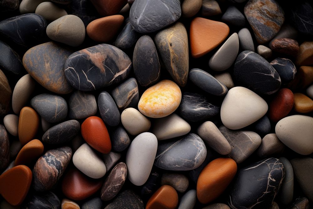 Colorful smooth river stones | Free Photo - rawpixel