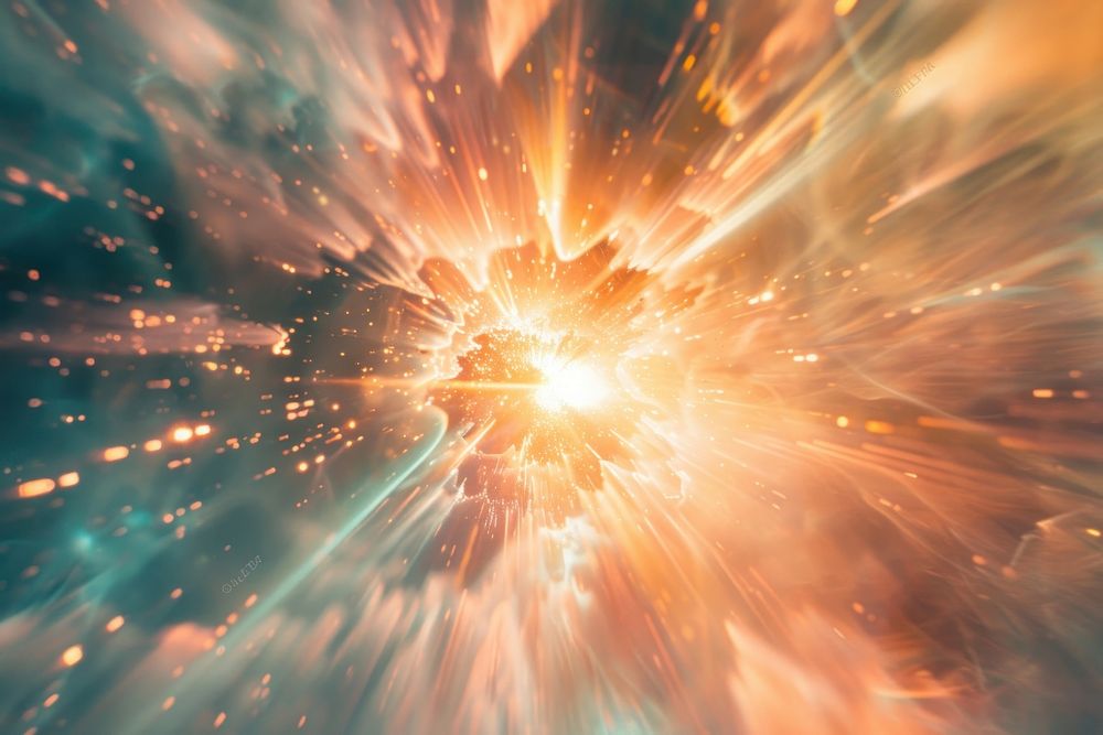 Vibrant cosmic explosion light background | Free Photo - rawpixel
