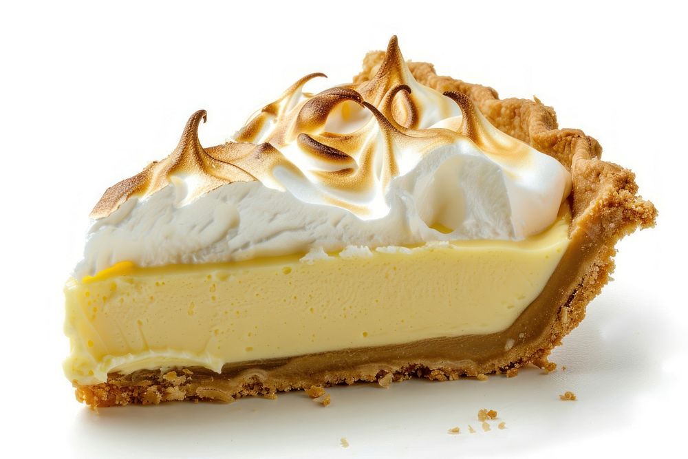Delicious lemon meringue pie slice | Free Photo - rawpixel