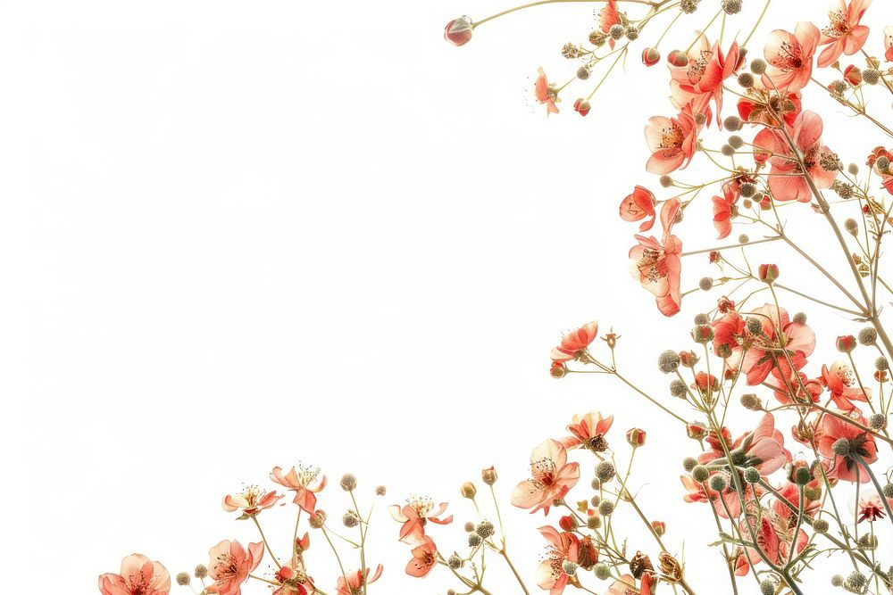 Delicate floral border design | Free Photo - rawpixel