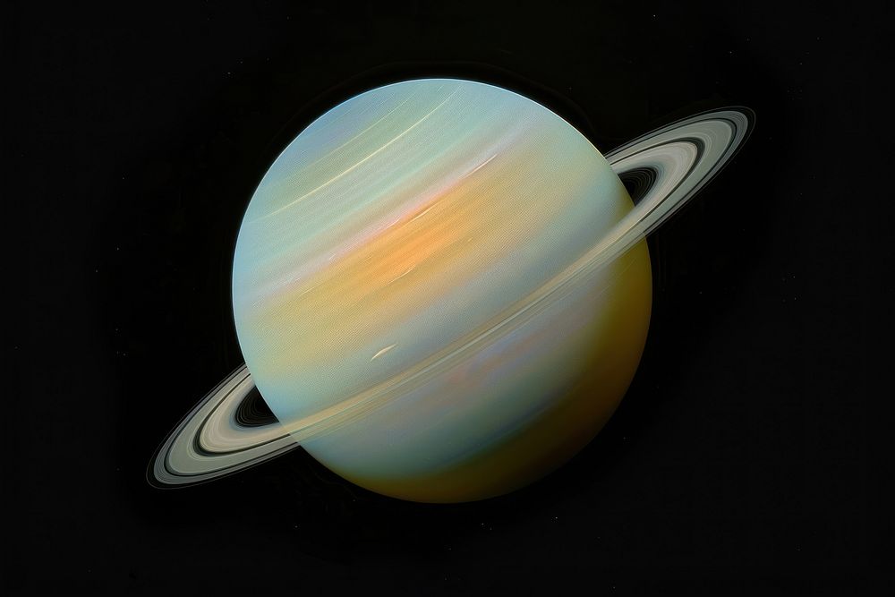 Saturn planet with visible rings | Free Photo - rawpixel