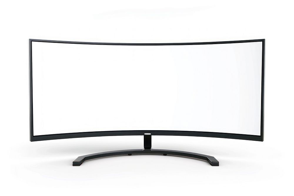 Curved widescreen monitor display | Free Photo - rawpixel