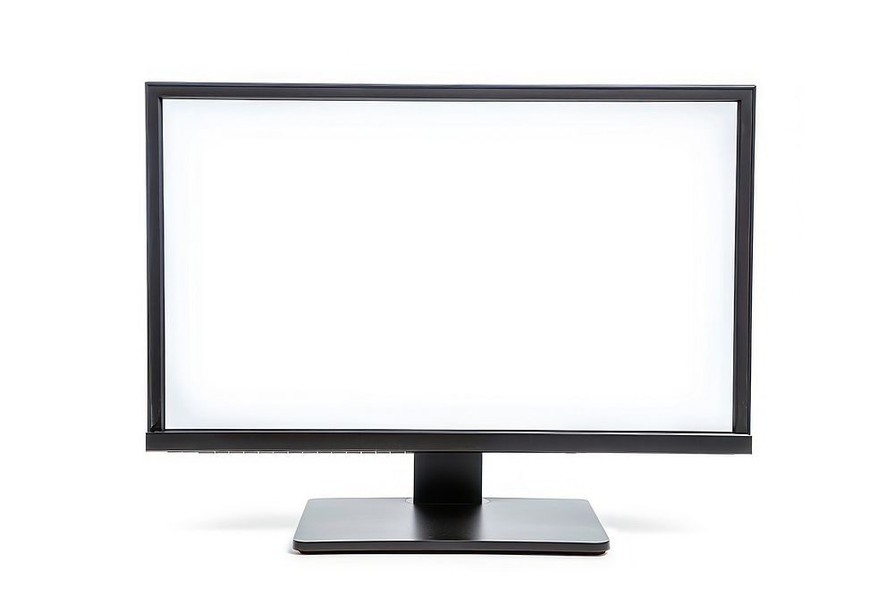 Modern black computer monitor screen | Free Photo - rawpixel