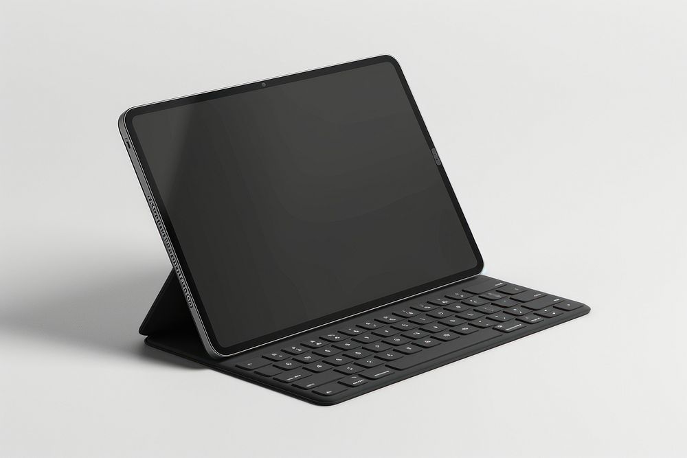 Modern tablet with keyboard attachment | Free Photo - rawpixel