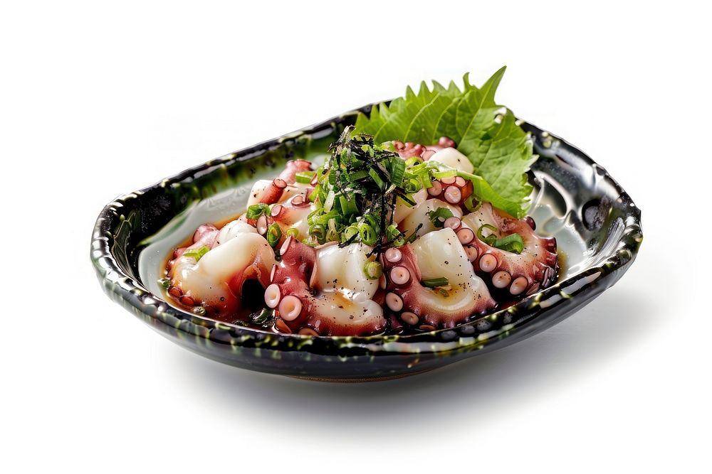 Japanese dish raw octopus marinate | Free Photo - rawpixel