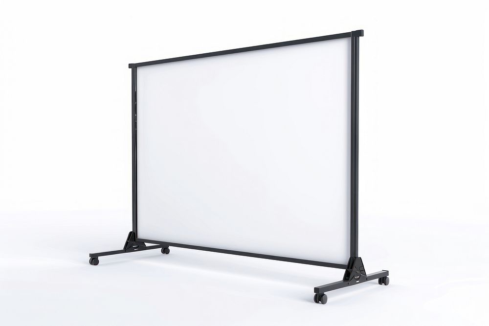 Portable projection screen on wheels | Free Photo - rawpixel