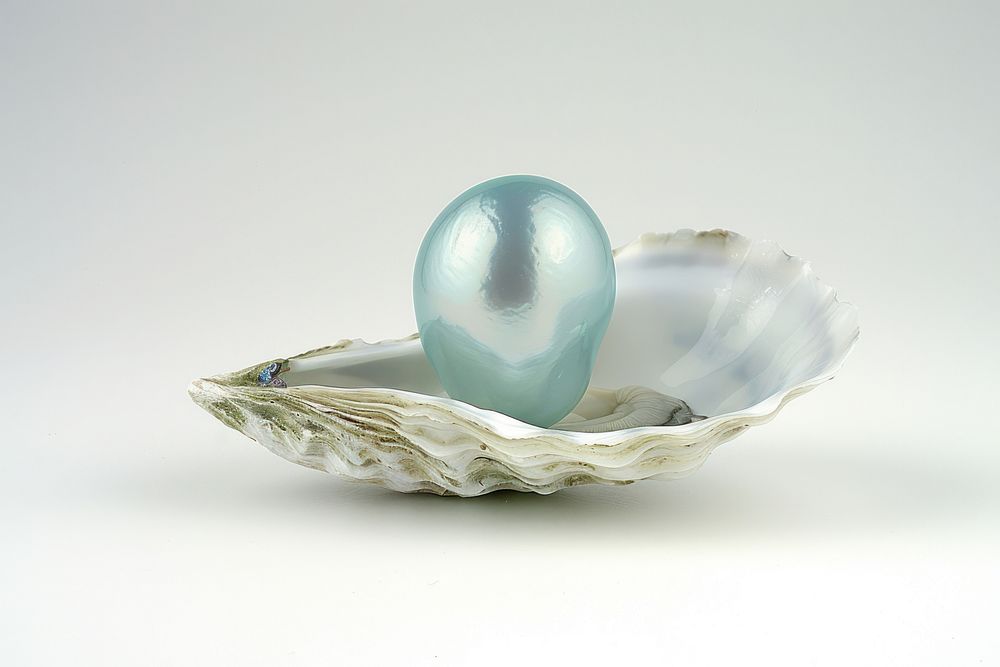 Elegant pearl in oyster shell | Free Photo - rawpixel
