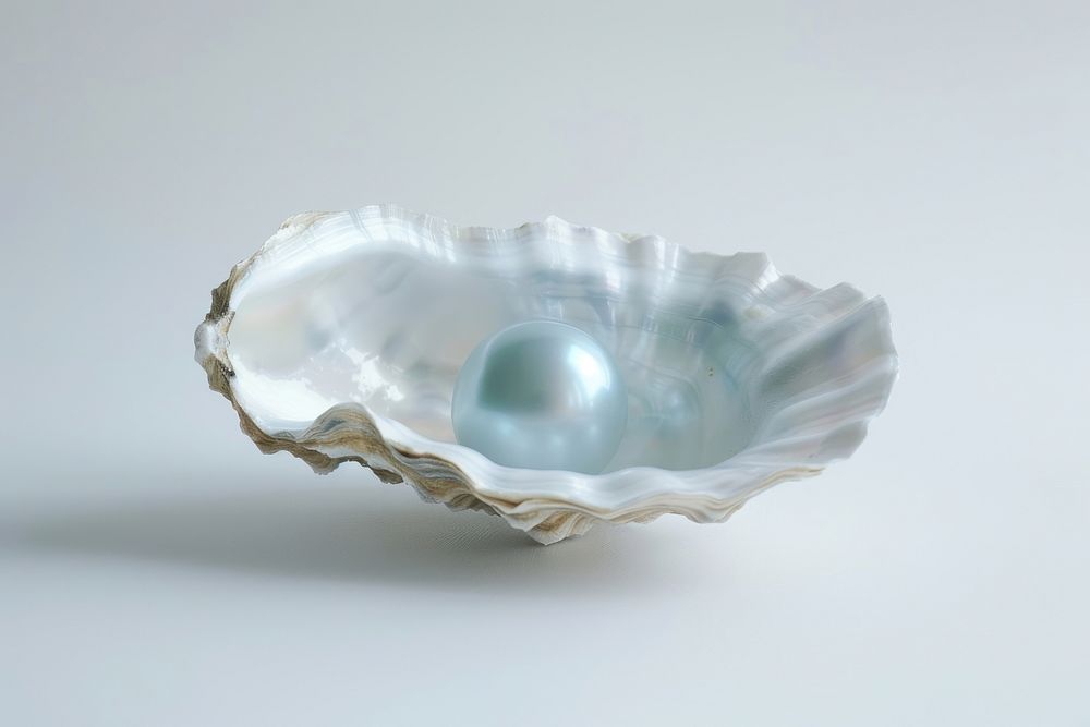 Lustrous pearl inside elegant shell | Free Photo - rawpixel