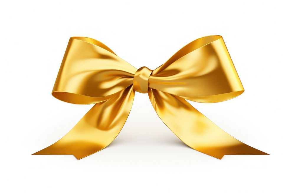 Elegant gold ribbon bow | Free Photo - rawpixel