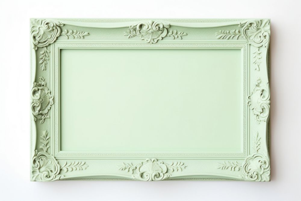 Elegant ornate mint green frame | Free Photo - rawpixel