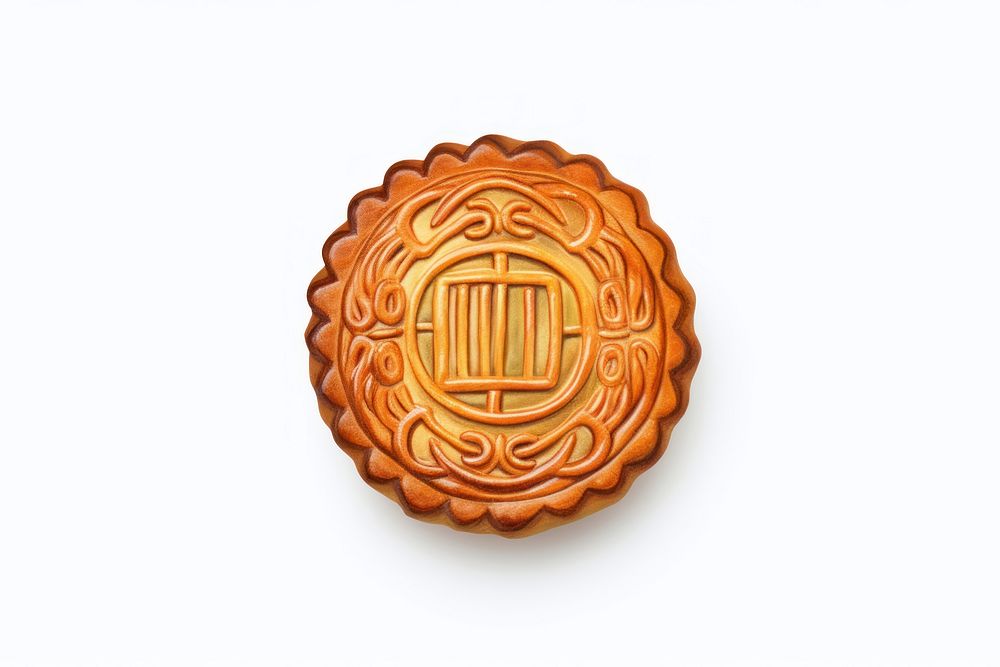 Traditional mooncake with intricate design | Free Photo Illustration ...