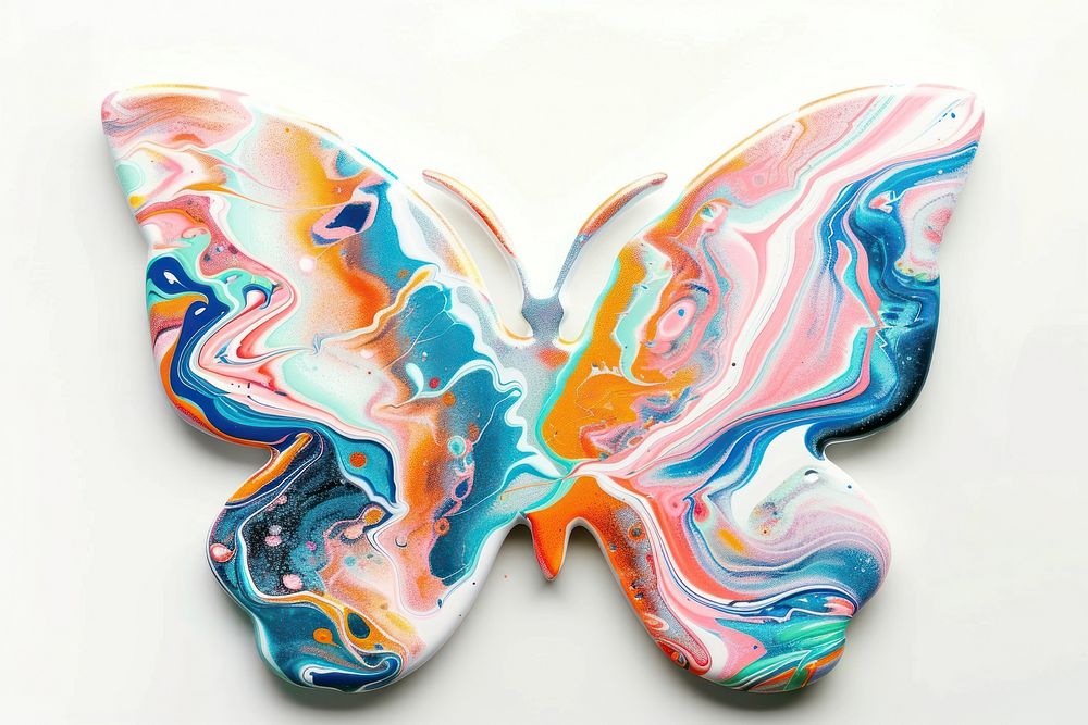 Colorful abstract butterfly illustration | Free Photo Illustration ...