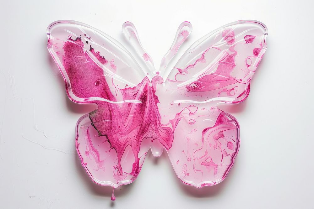 Abstract pink butterfly art | Free Photo - rawpixel