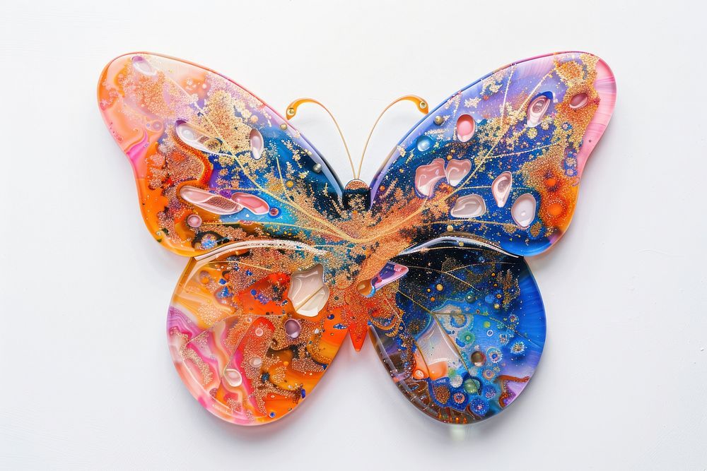 Colorful abstract butterfly illustration | Free Photo Illustration ...