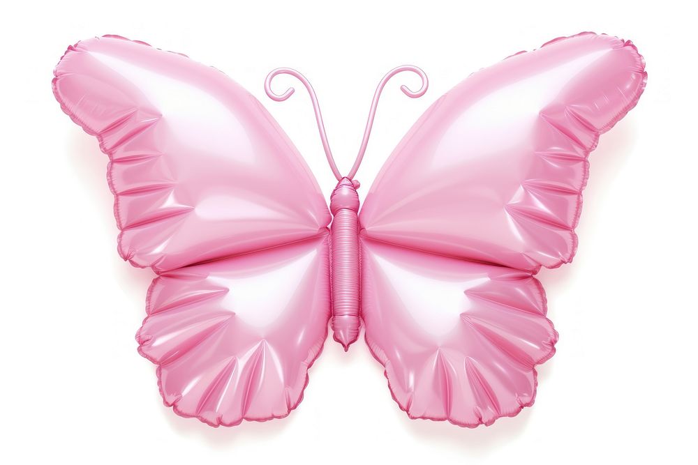 Pink butterfly balloon illustration | Free Photo Illustration - rawpixel