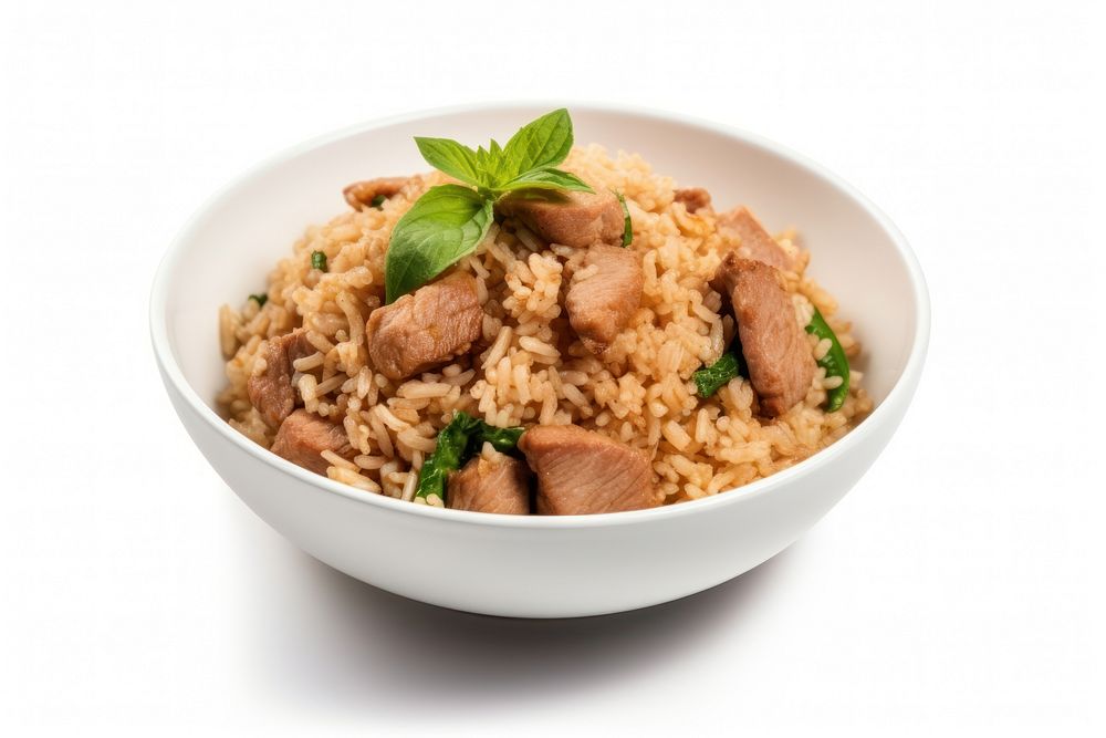 Delicious chicken fried rice bowl | Free Photo - rawpixel