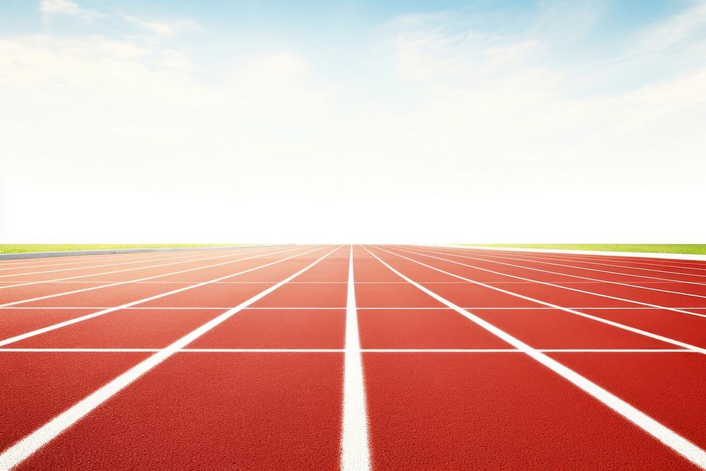 Red running track under sky | Free Photo - rawpixel