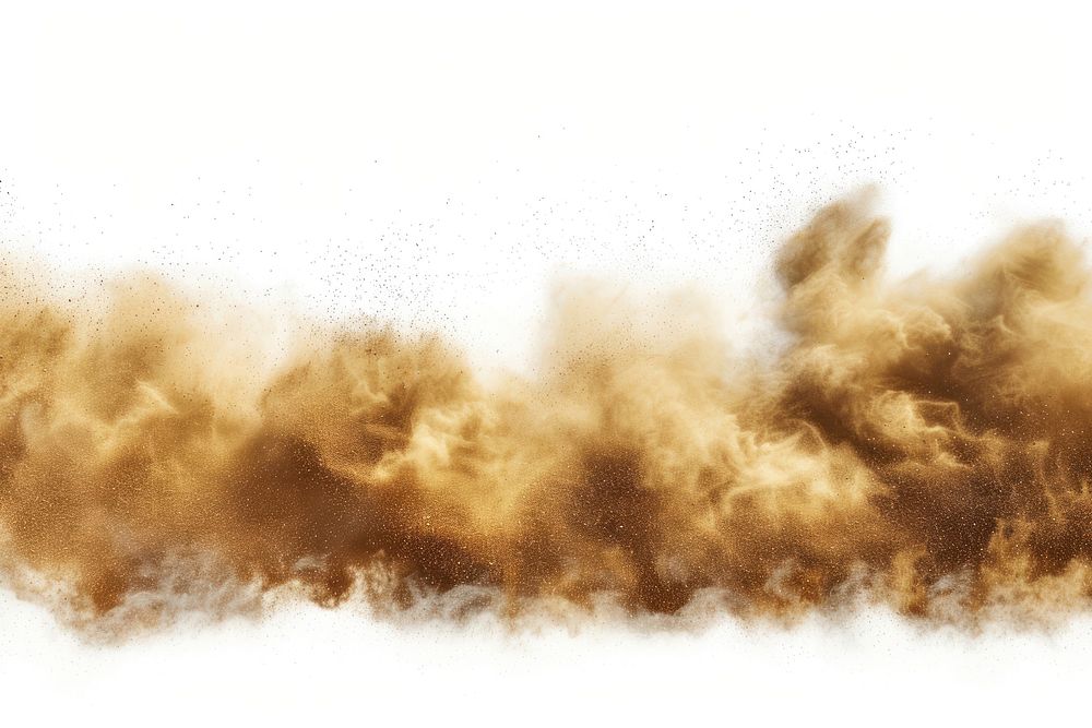 Dynamic brown dust cloud explosion | Free Photo - rawpixel