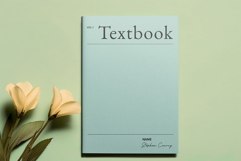 Textbook Cover Design Mockup Images | Free Photos, PNG Stickers ...
