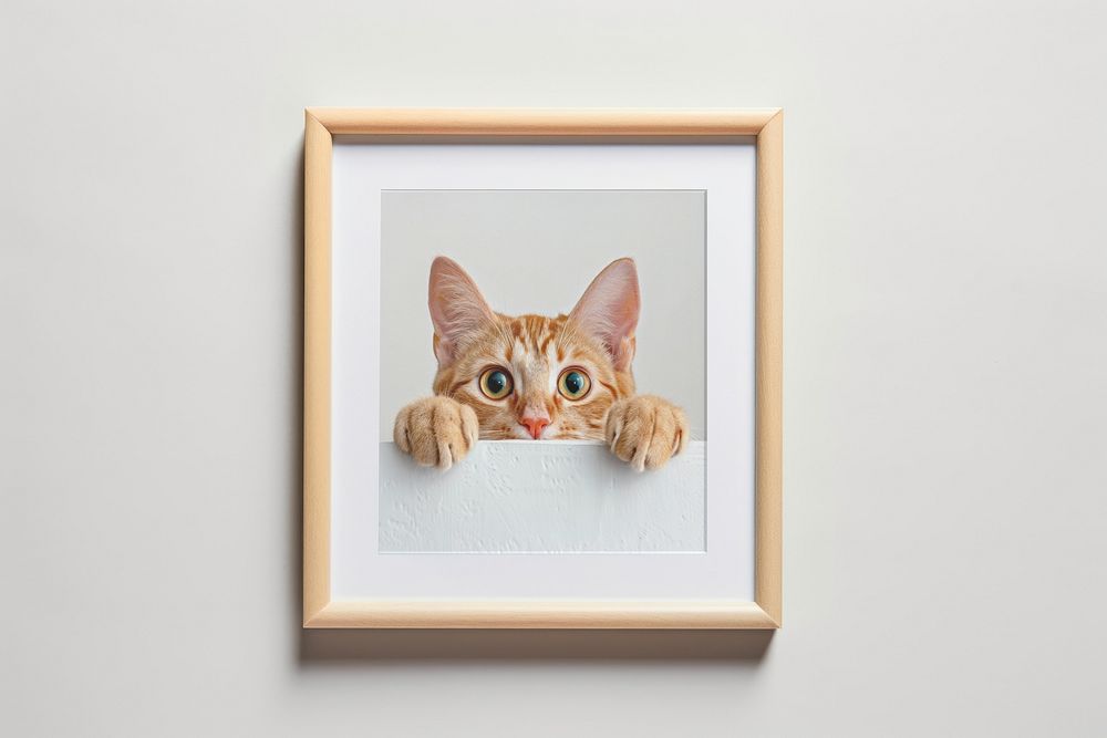 Cute framed cat photo | Premium Photo - rawpixel
