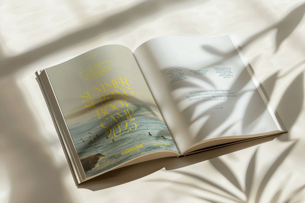 Open book with sunlight shadows | Free Photo - rawpixel