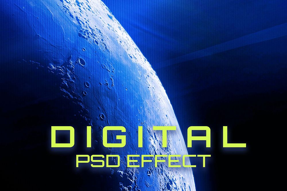 Digital PSD Effect | Premium PSD Add-on - rawpixel