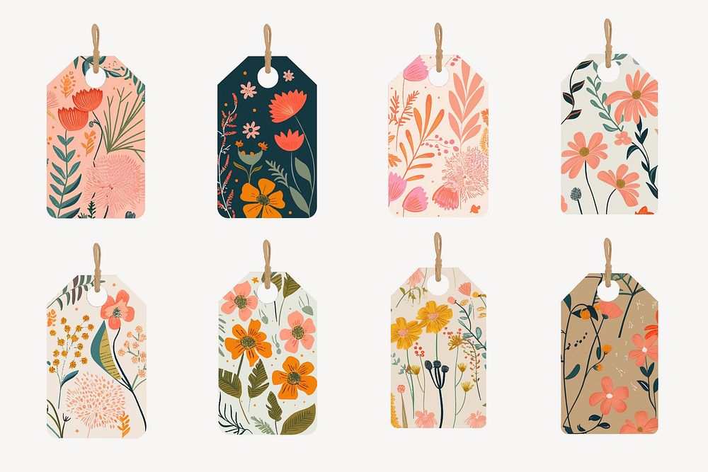 Label and tag vector set | Free Vector - rawpixel