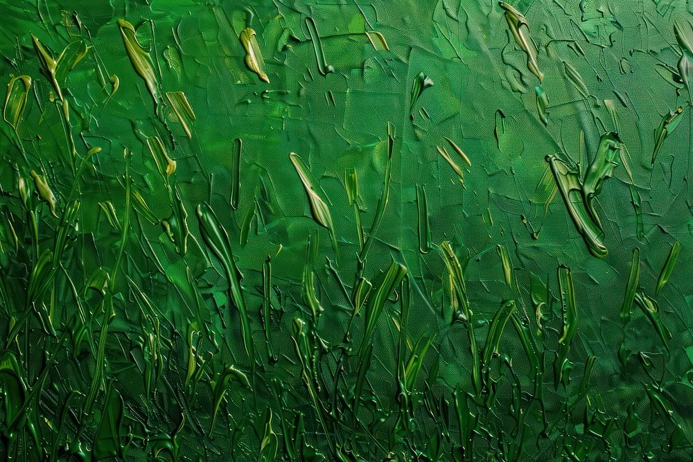 Abstract green textured painting | Free Photo Illustration - rawpixel