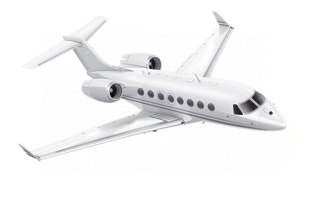White private jet transportation aircraft | Free Photo - rawpixel