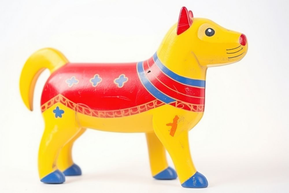 Colorful vintage tin toy dog | Free Photo - rawpixel