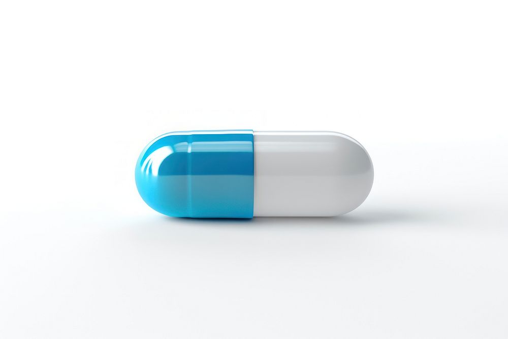 Blue white capsule pill | Free Photo - rawpixel