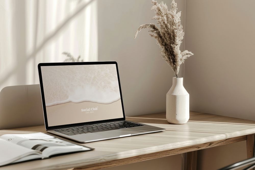 Laptop screen mockup psd | Premium PSD Mockup - rawpixel