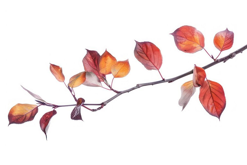 Autumn branch with colorful leaves | Free Photo - rawpixel