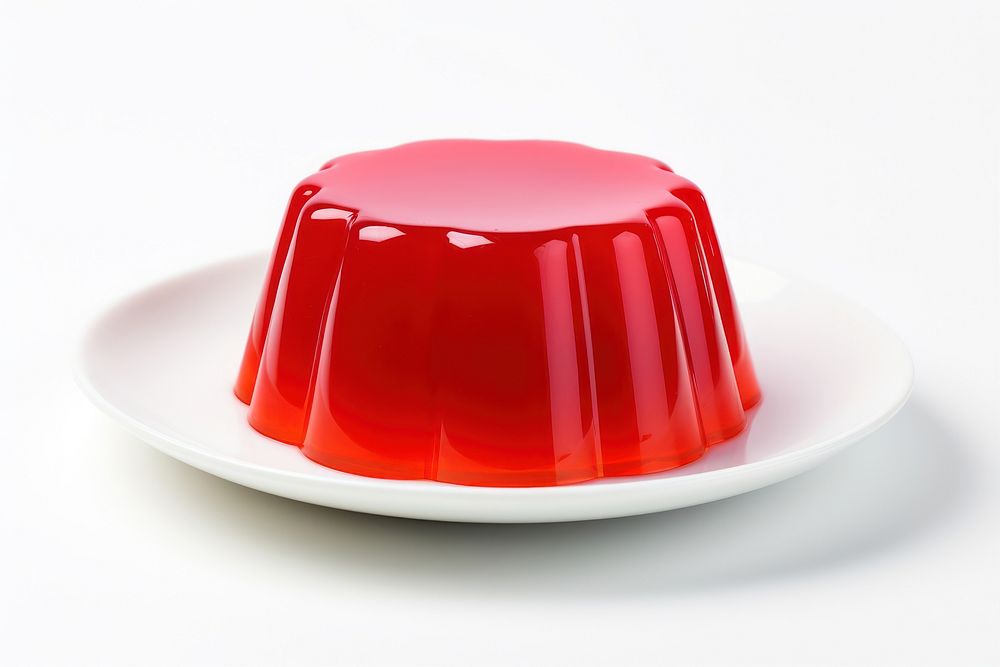 Vibrant red gelatin dessert | Free Photo - rawpixel
