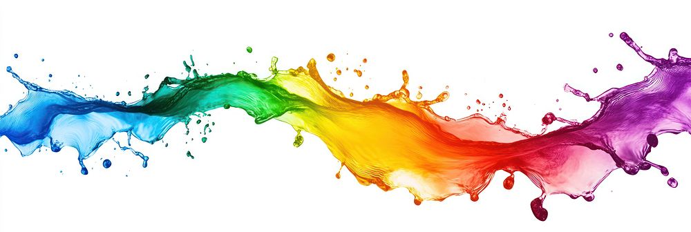 Rainbow splash background effect art. | Free Photo - rawpixel