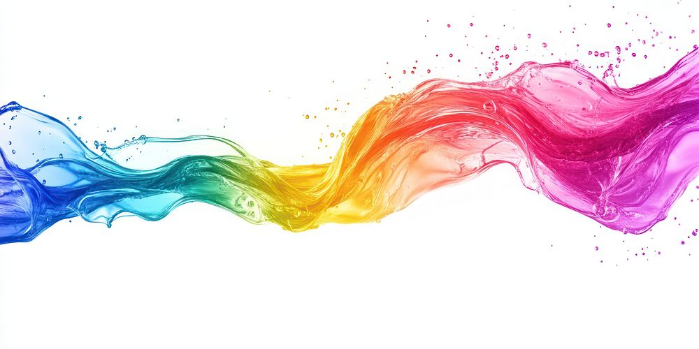 Rainbow splash background effect wave. | Free Photo - rawpixel