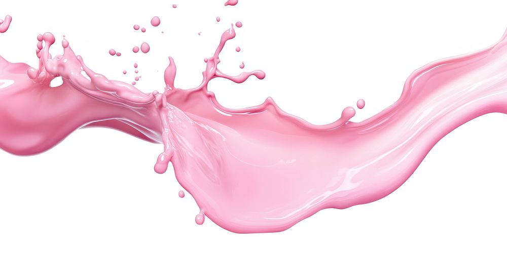 Pink liquid splash on white | Free Photo - rawpixel