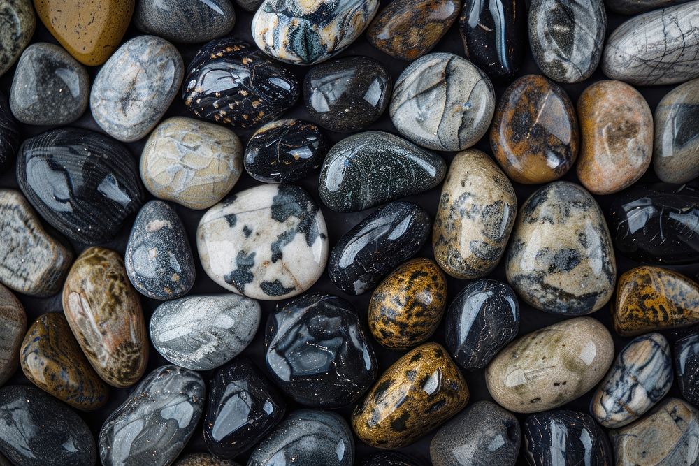 Colorful polished river stones | Free Photo - rawpixel