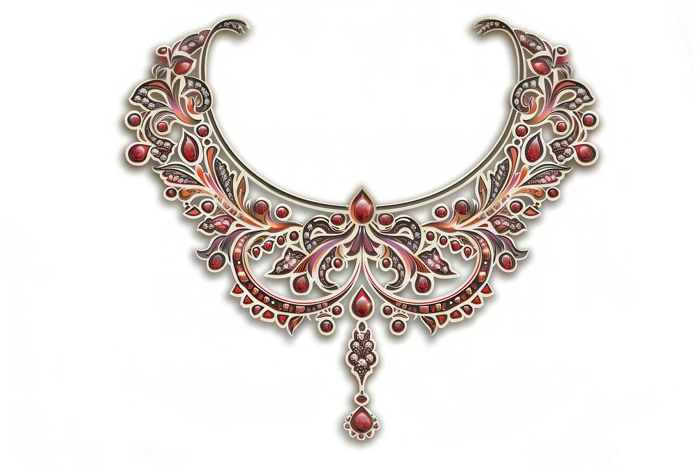Elegant ornate jewelry design illustration | Free Photo Illustration ...