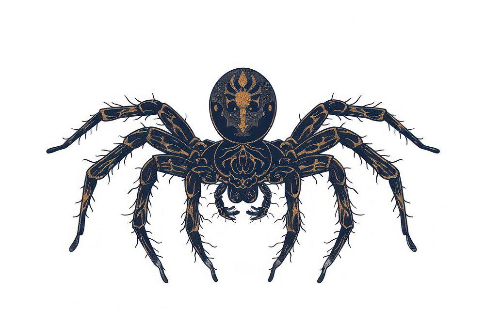 Intricate spider illustration mystical design. | Free Photo ...