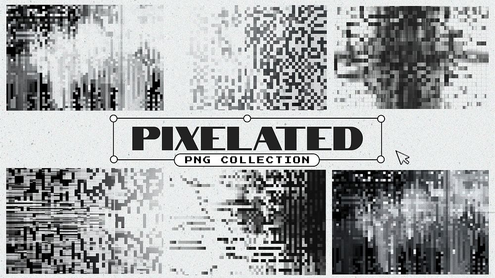 Pixelated overlay effect design element | Free Photo - rawpixel