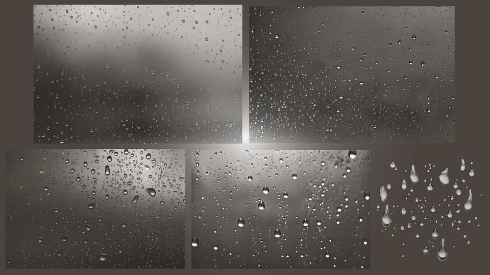 Rain drop effect design element | Free Photo - rawpixel