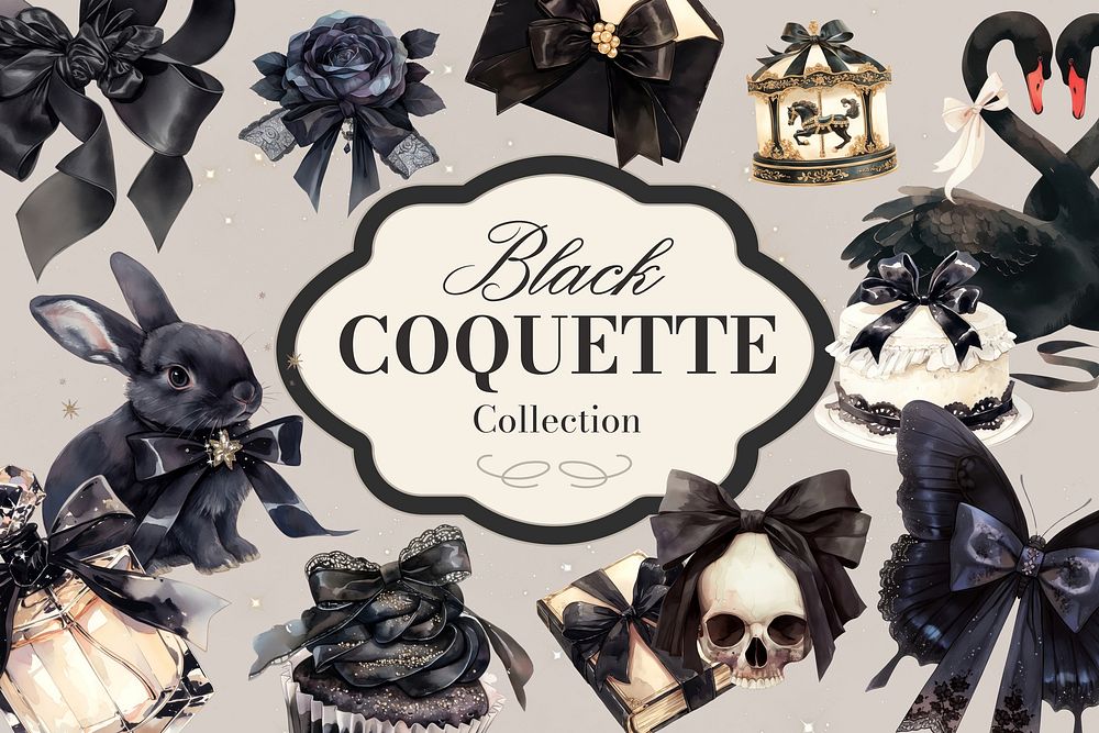 Gothic coquette decorative item design | Free Photo - rawpixel