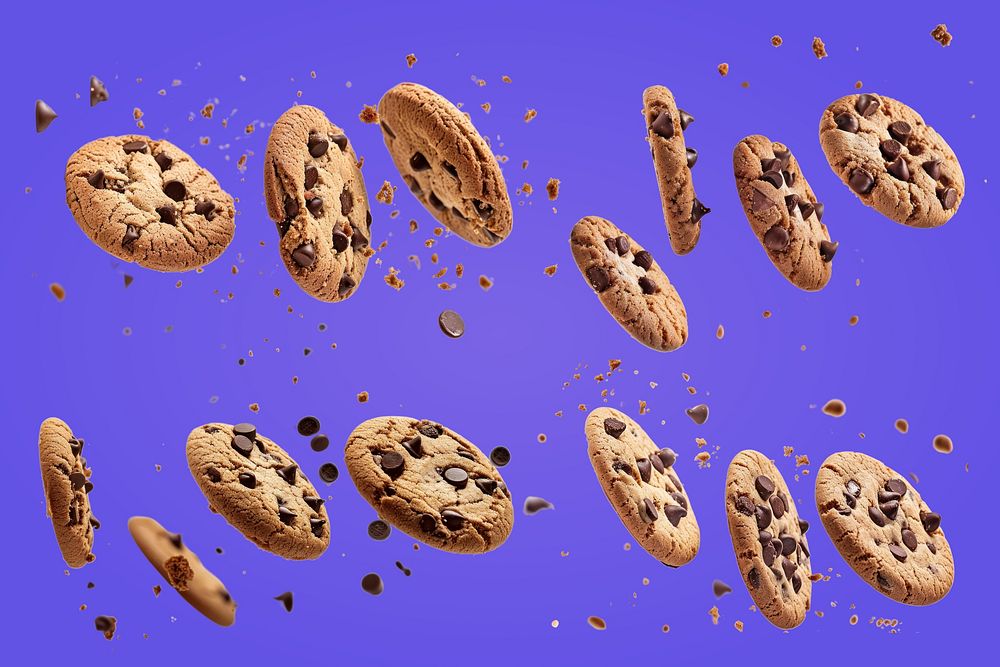 Floating cookies design element set | Premium Photo - rawpixel