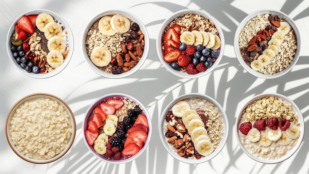 Oat meal breakfast design element | Free Photo - rawpixel