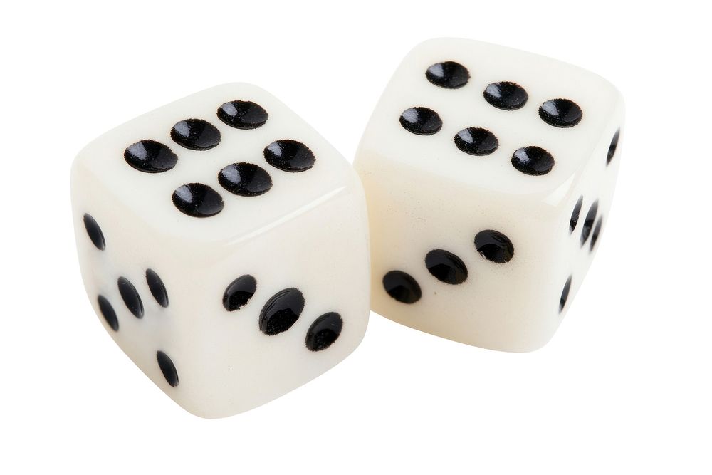 Pair of white dice | Free Photo - rawpixel