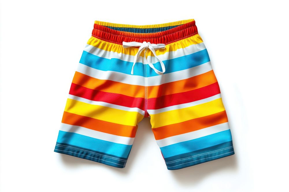 Colorful striped swim trunks | Free Photo - rawpixel