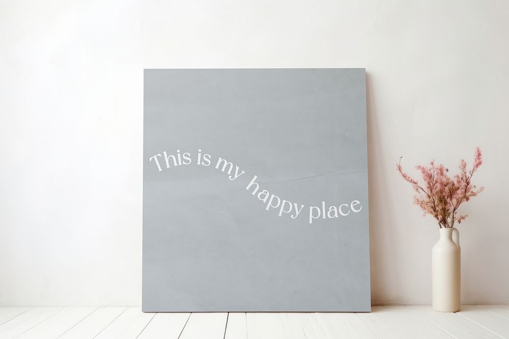 Minimalist canvas frame mockup psd | Premium PSD Mockup - rawpixel