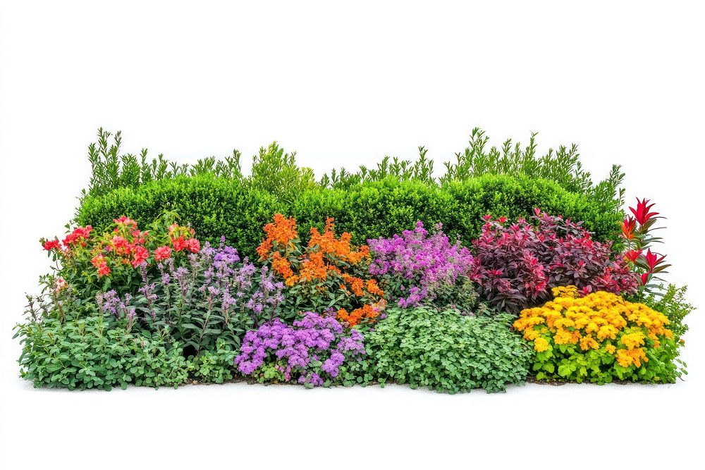 Colorful garden flowers and shrubs | Free Photo - rawpixel